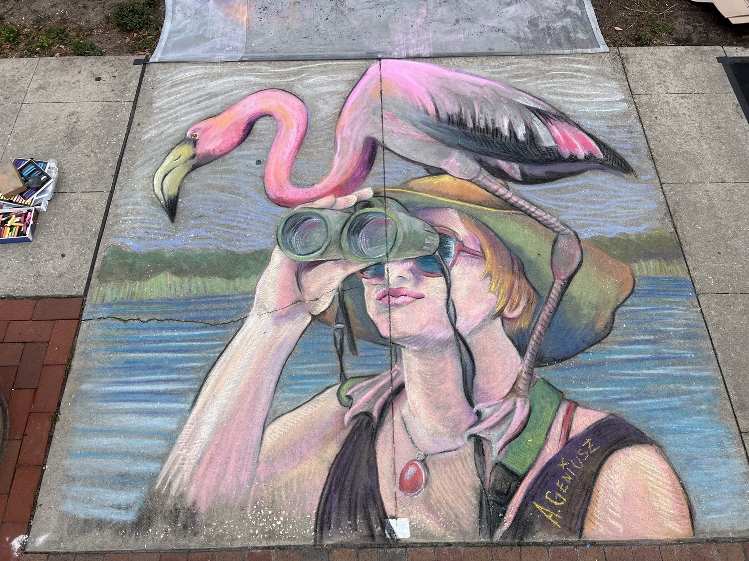 Chalk Art Gallery — A. Geniusz