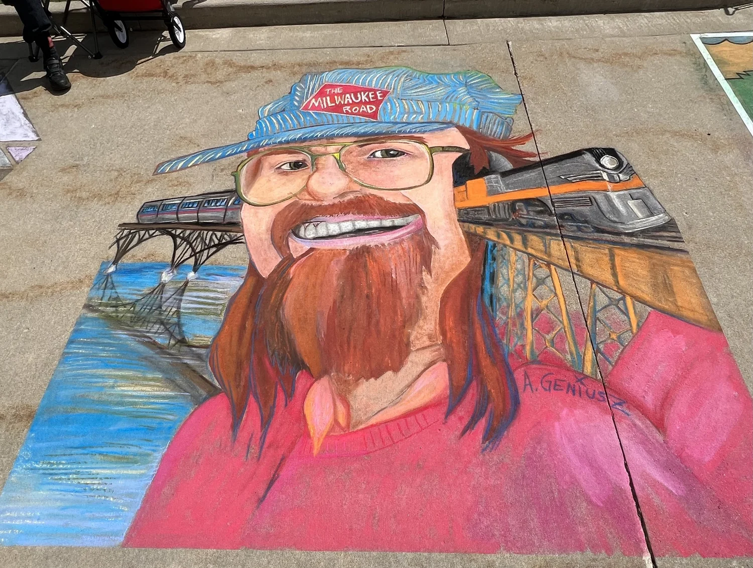 Chalk Art Gallery — A. Geniusz
