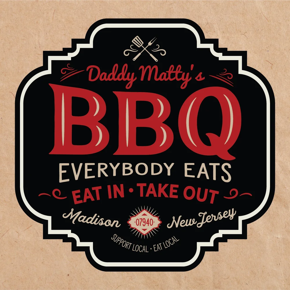 Daddy Matty's BBQ Restaurant Branding, Design and Website — Pfeifer Design