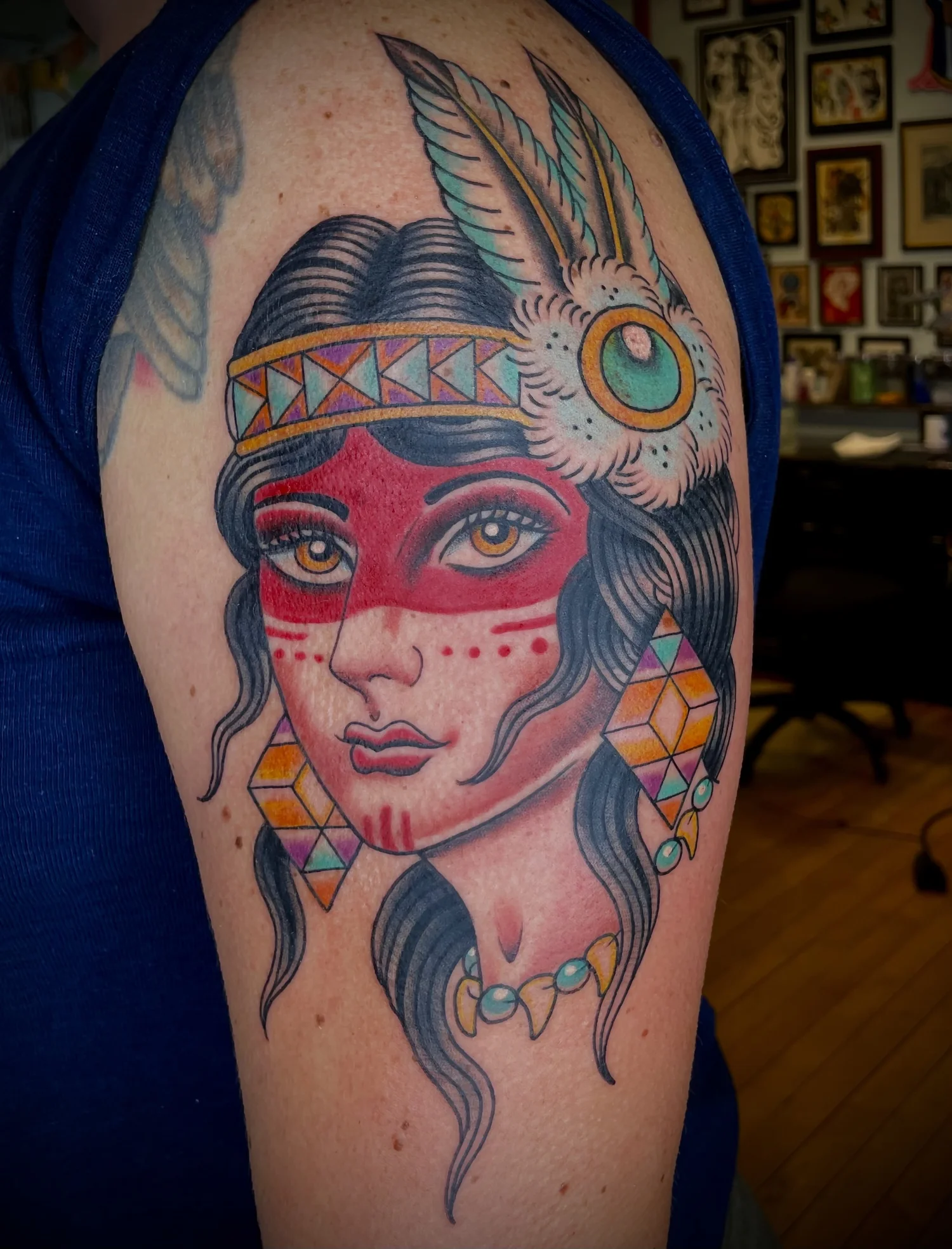 TJ — The Torchbearer Tattoo