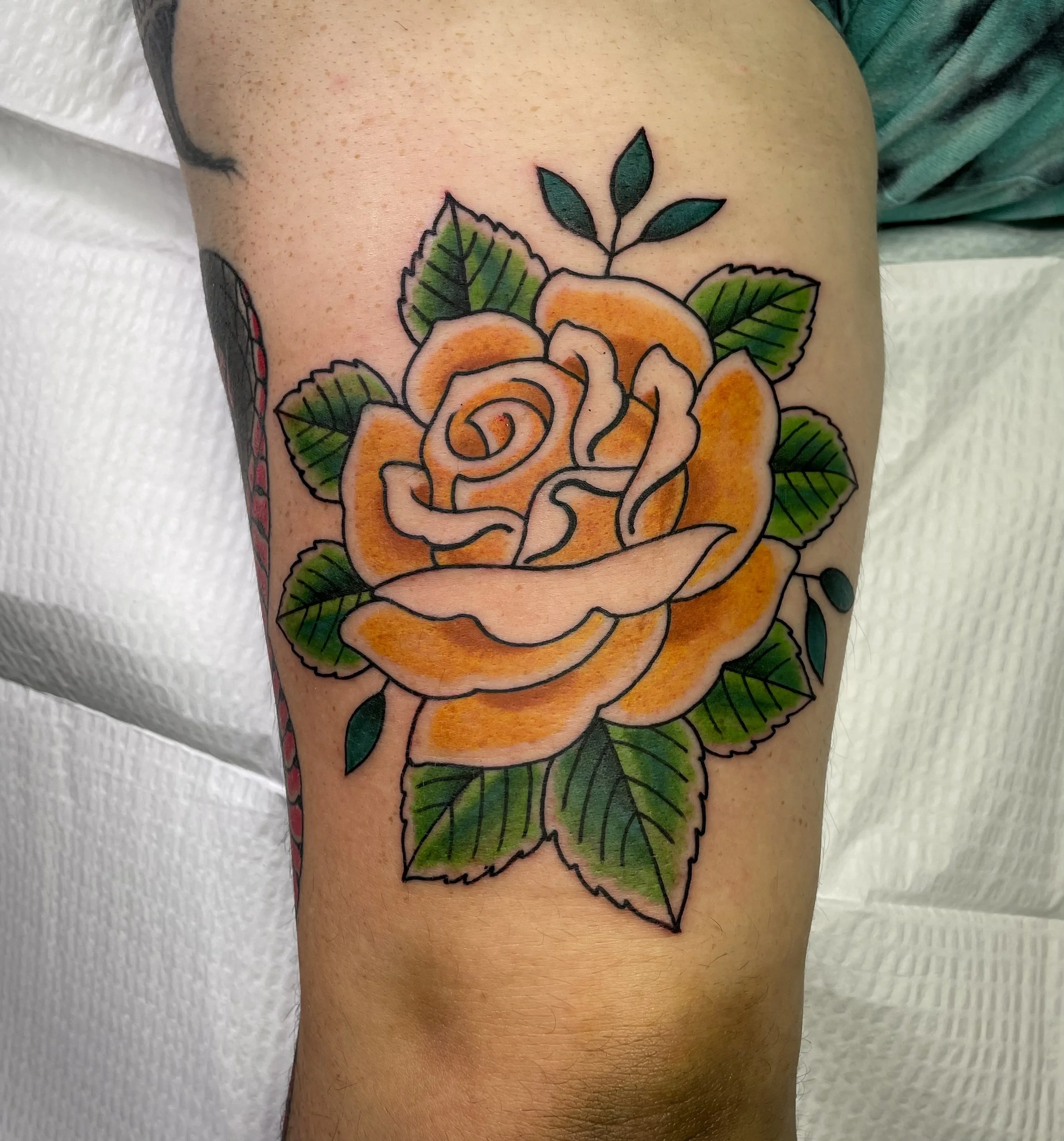 TJ — The Torchbearer Tattoo