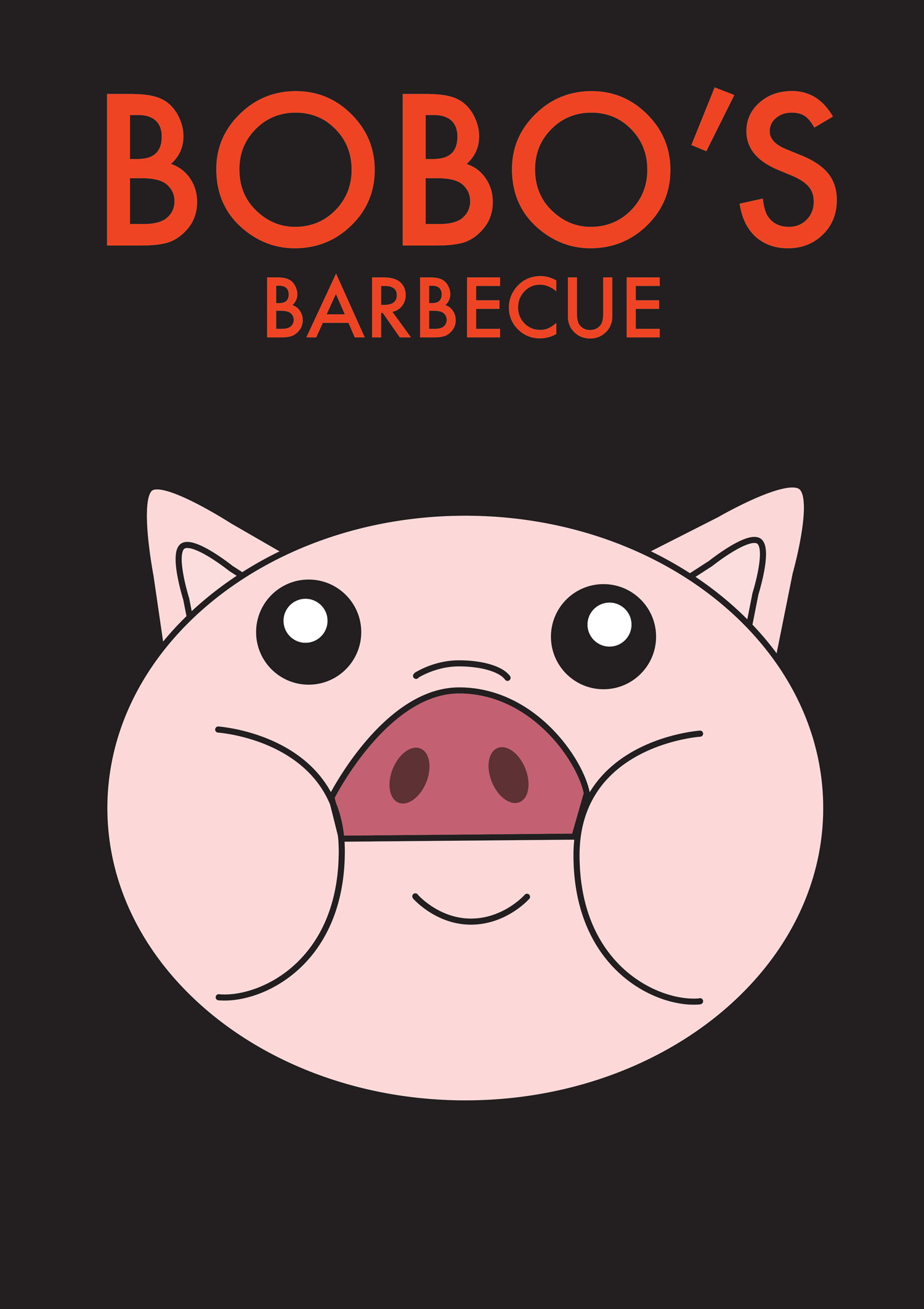 Bobo's Barbecue Menu — Ryan Berner