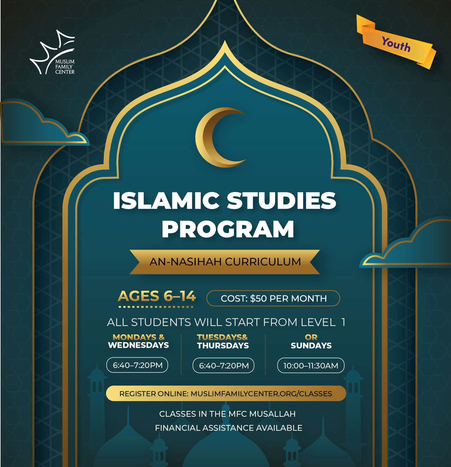 MFC Classes, Events & Merchandise — Muslim Family Center