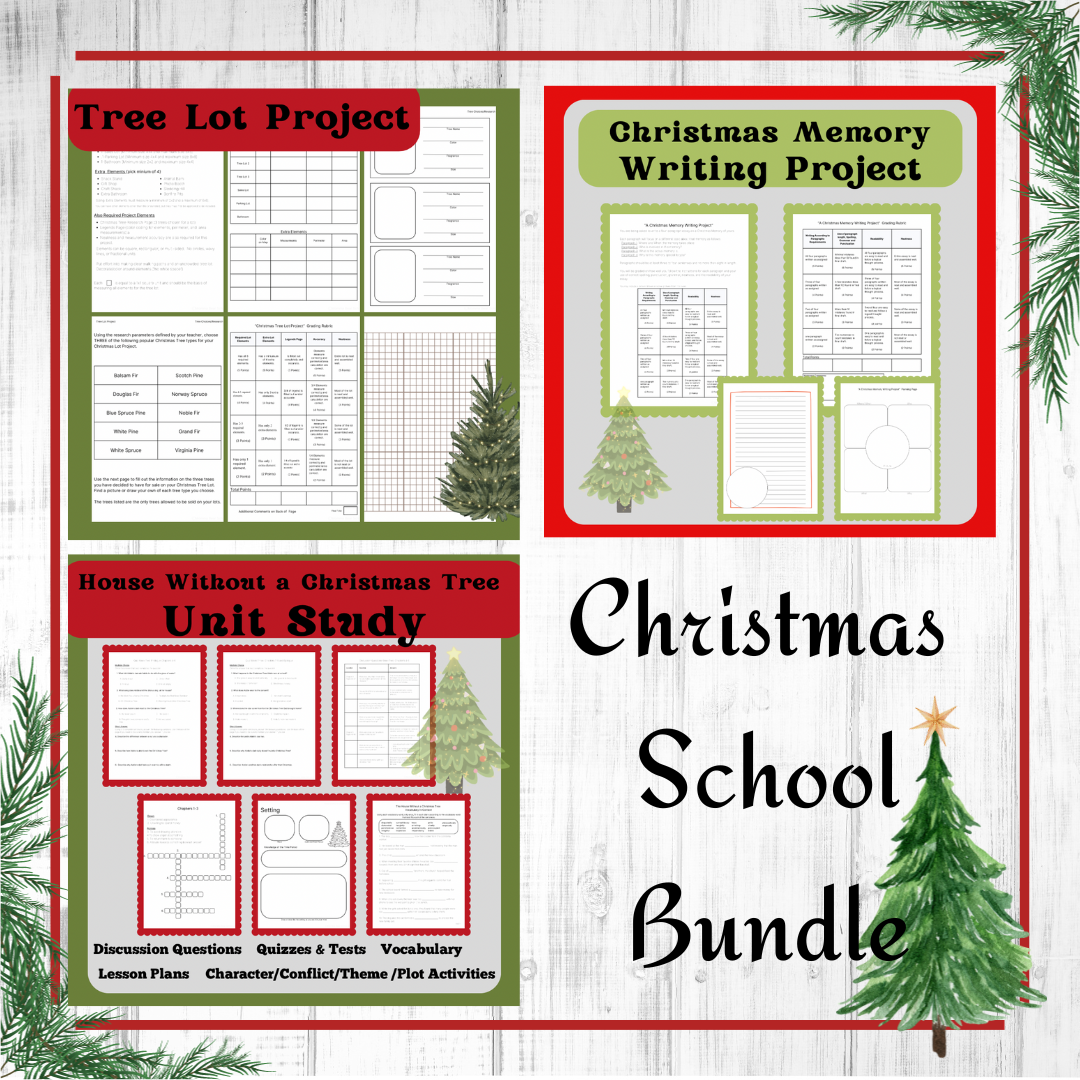 Christmas School Bundle (Tree Theme) — Momma Bear School