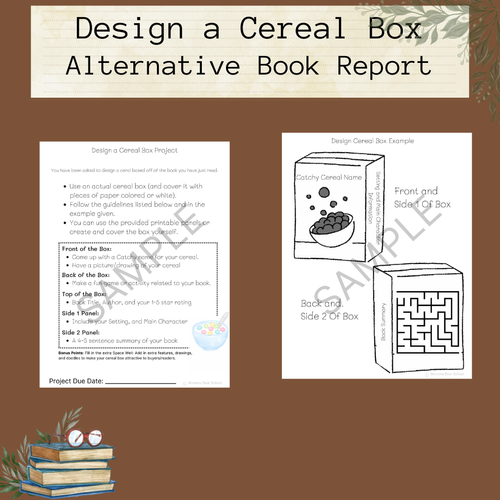 Alternative Book Reports — Momma Bear School