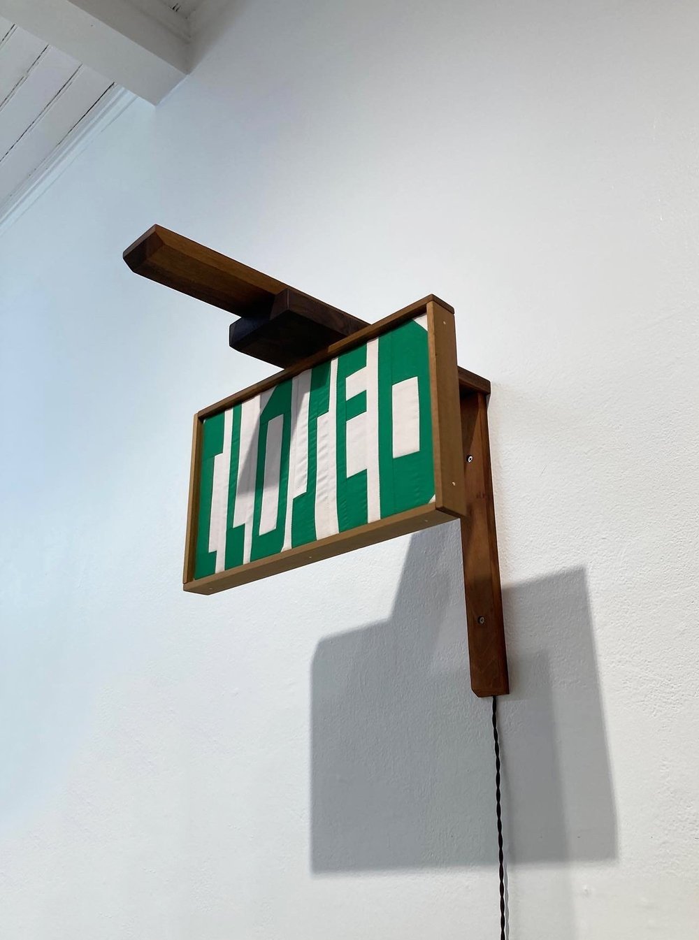 Open/Closed Spinning Sign — Jeffrey Sincich