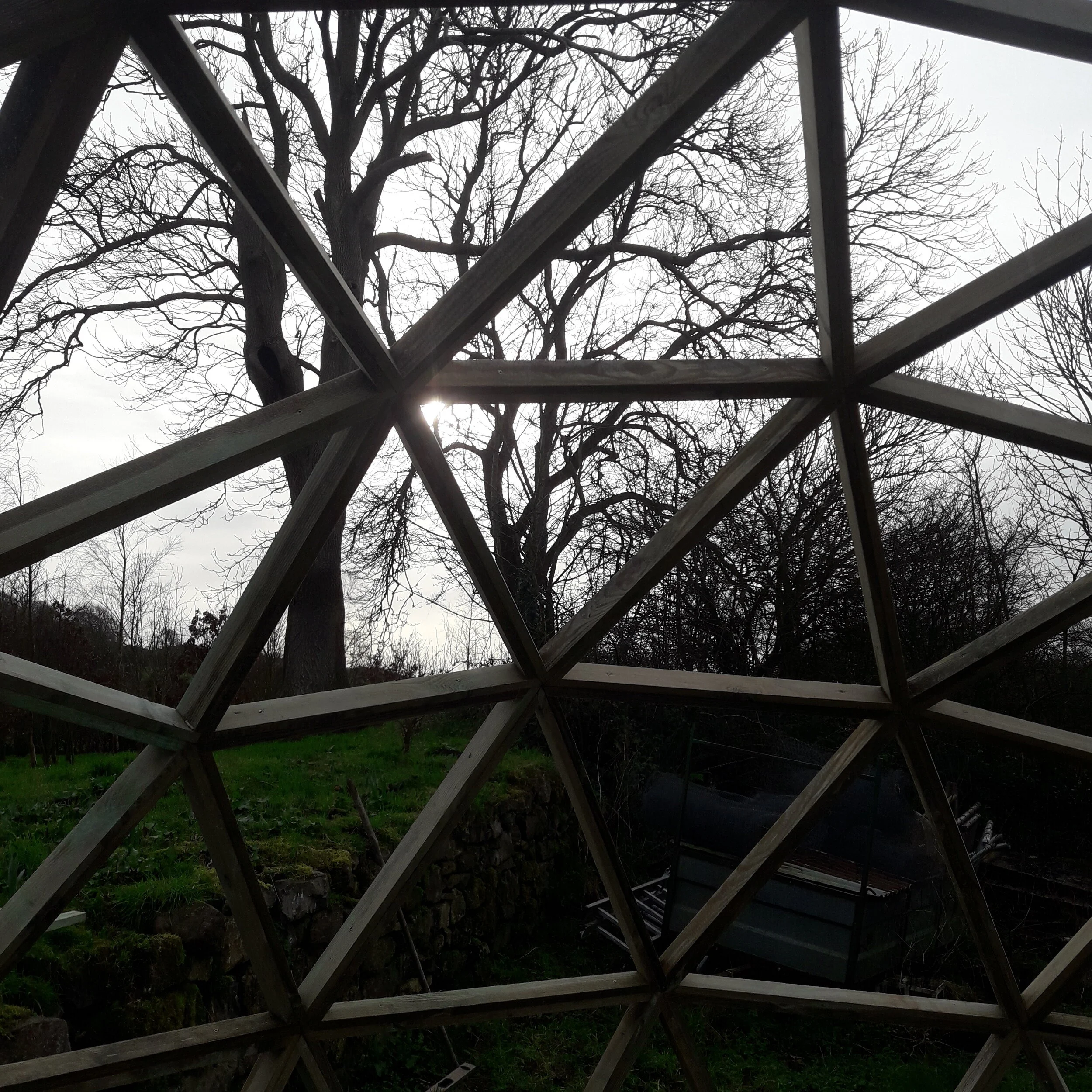 Geodesic Dome Frame - 3.5m Diameter — Snowdon Domes