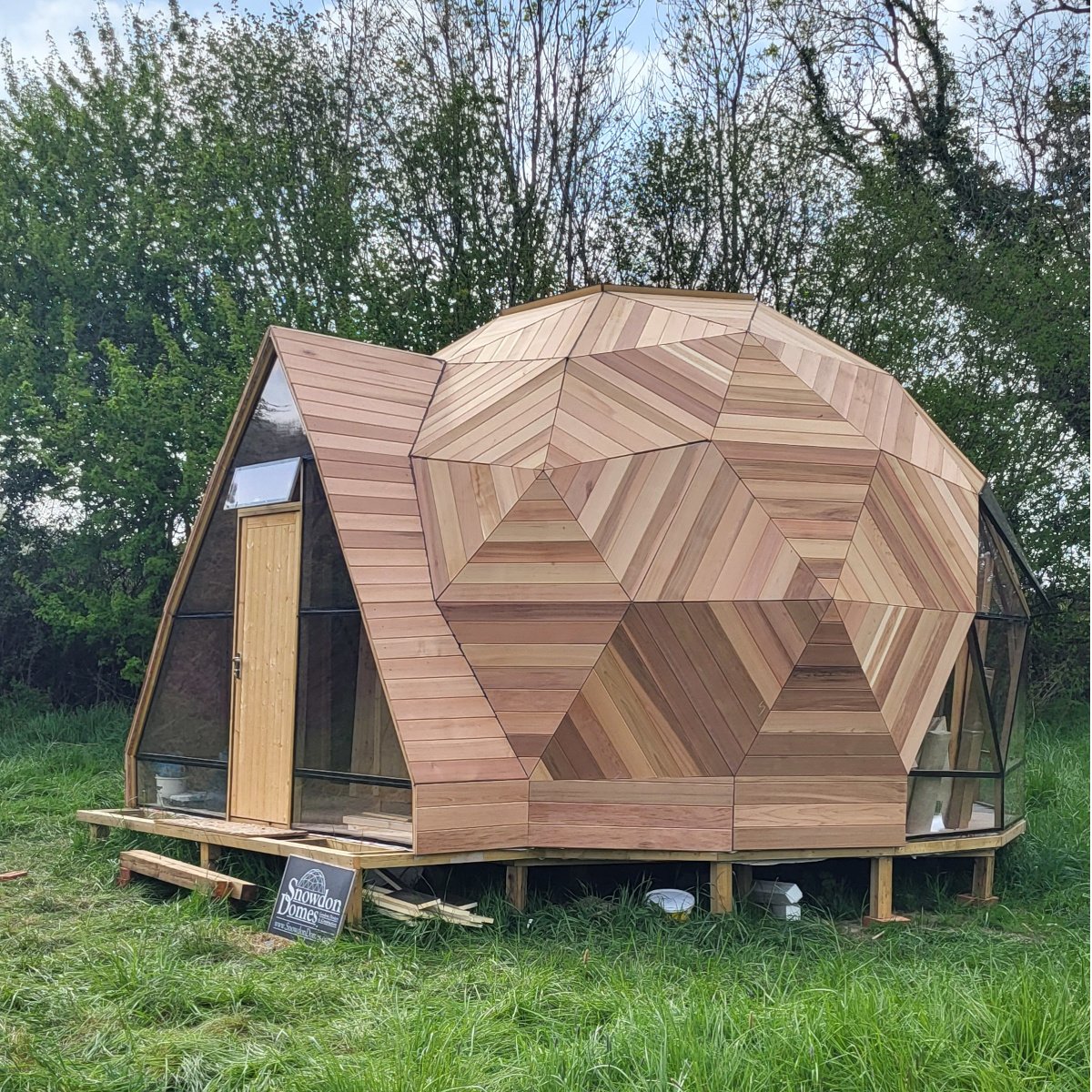 Geodesic Dome Pod, Garden Room, Glamping Pod, Home Office — Snowdon Domes