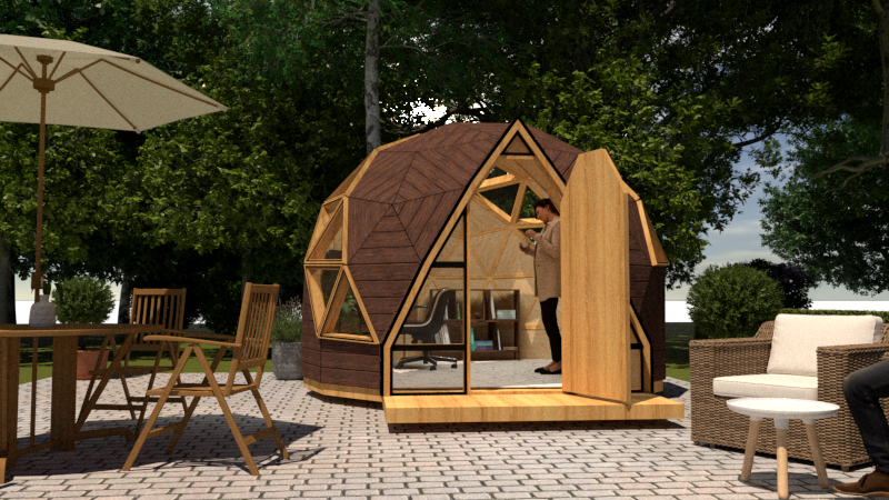Garden Rooms & Glamping Pods — Snowdon Domes