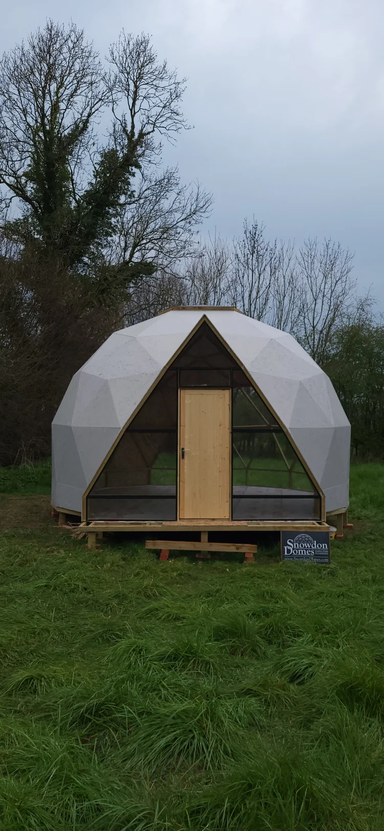 Geodesic Dome Pod, Garden Room, Glamping Pod, Home Office — Snowdon Domes