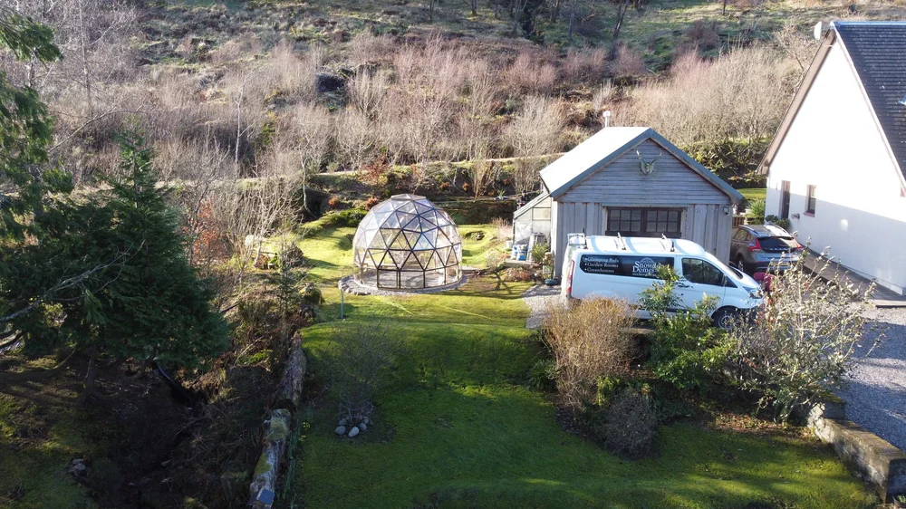 Geodesic Dome Greenhouse — Snowdon Domes