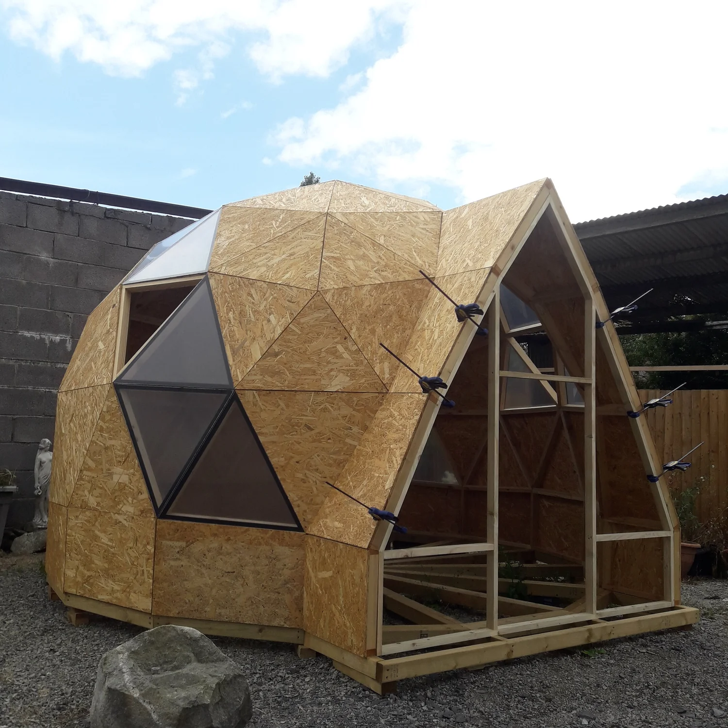 Geodesic Pod Design - 3.5m Diameter — Snowdon Domes