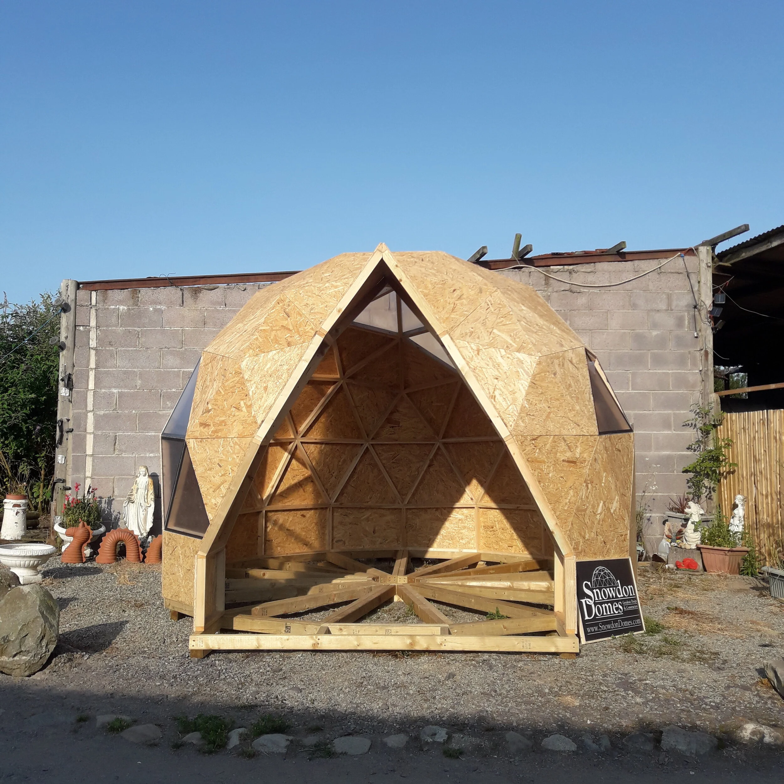 Geodesic Pod Design - 3.5m Diameter — Snowdon Domes