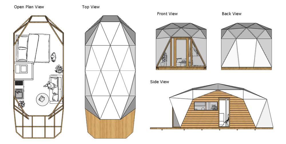 The Armadillo — Snowdon Domes