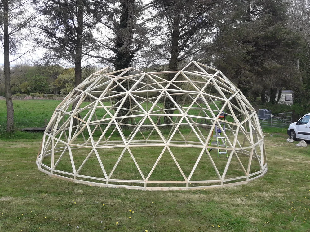 5v 8m Diameter Geodesic Dome — Snowdon Domes