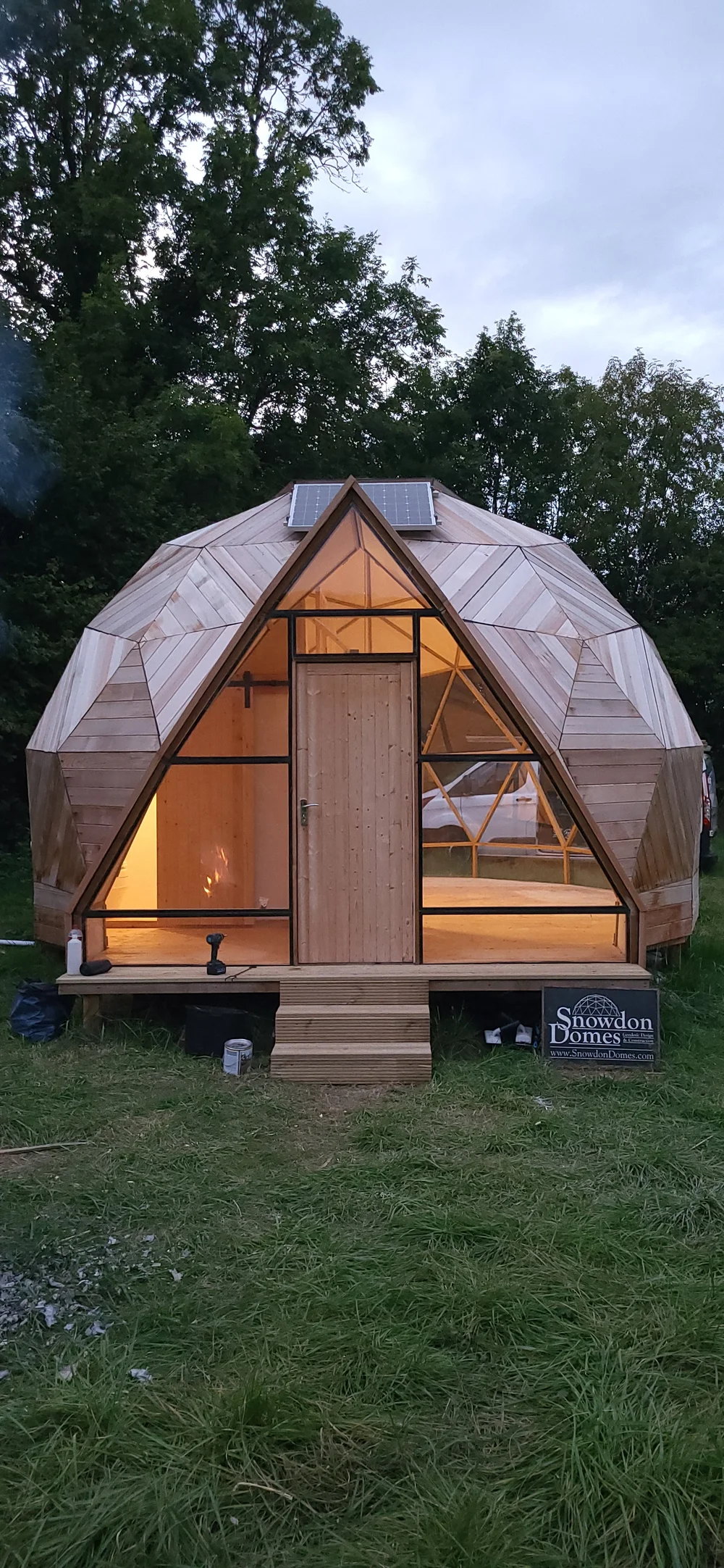 Geodesic Dome Pod, Garden Room, Glamping Pod, Home Office — Snowdon Domes