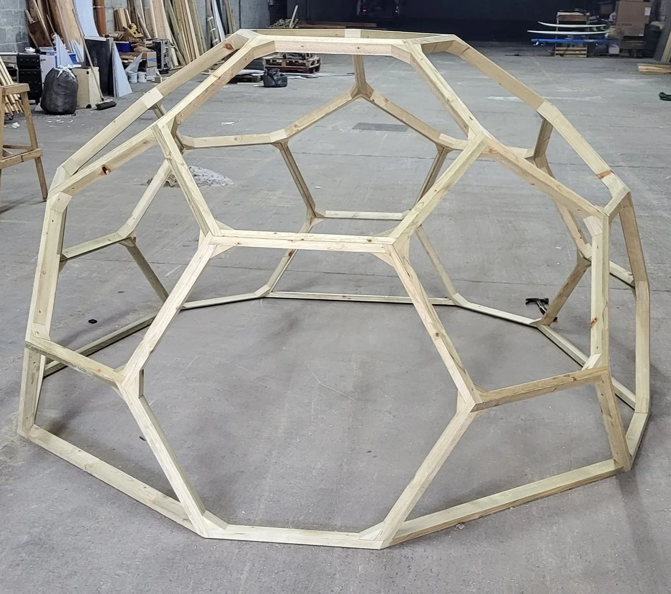 Truncated Icosahedron Dome