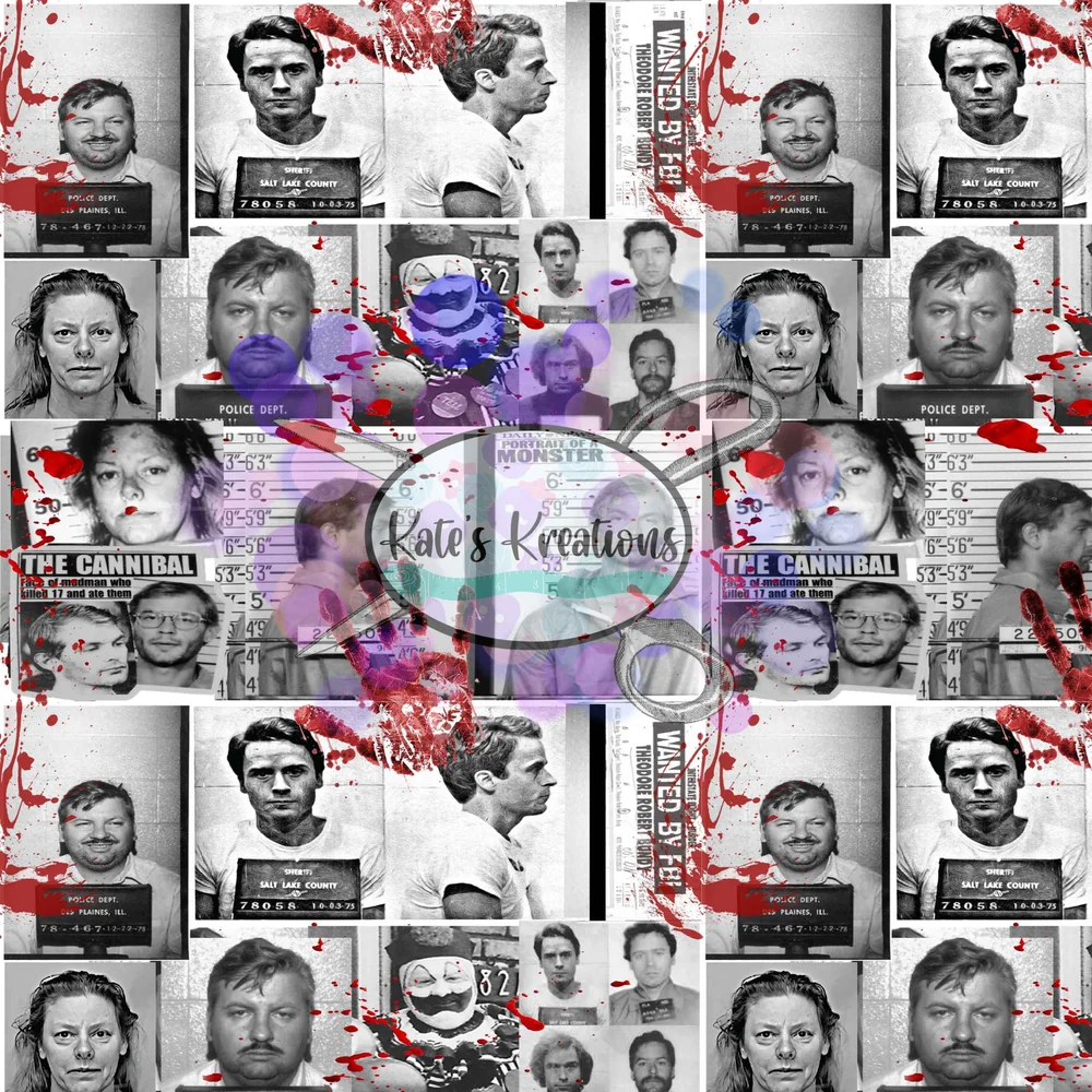 Serial Killers Collage