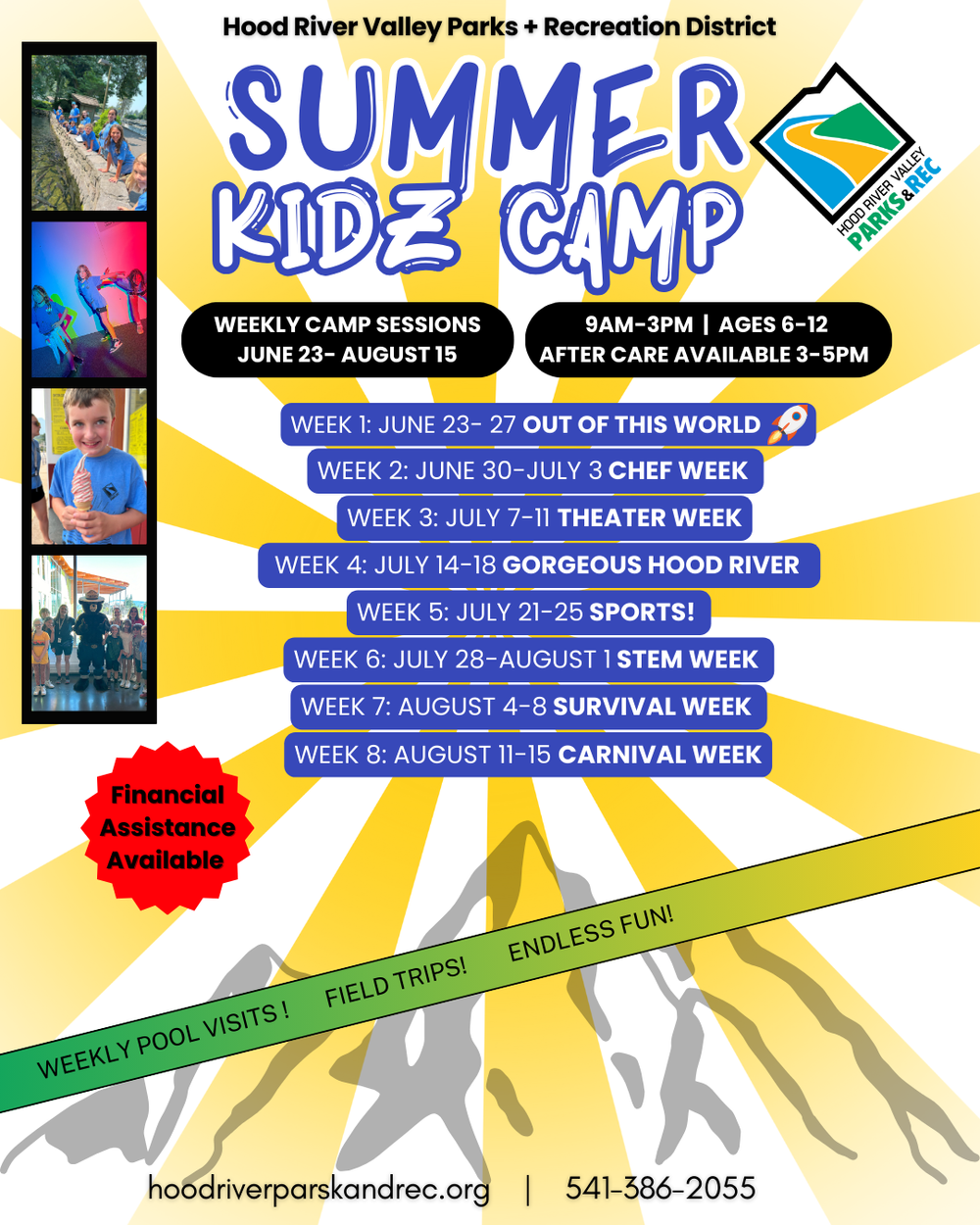 Youth Recreation Overview — Hood River Valley Parks + Recreation District