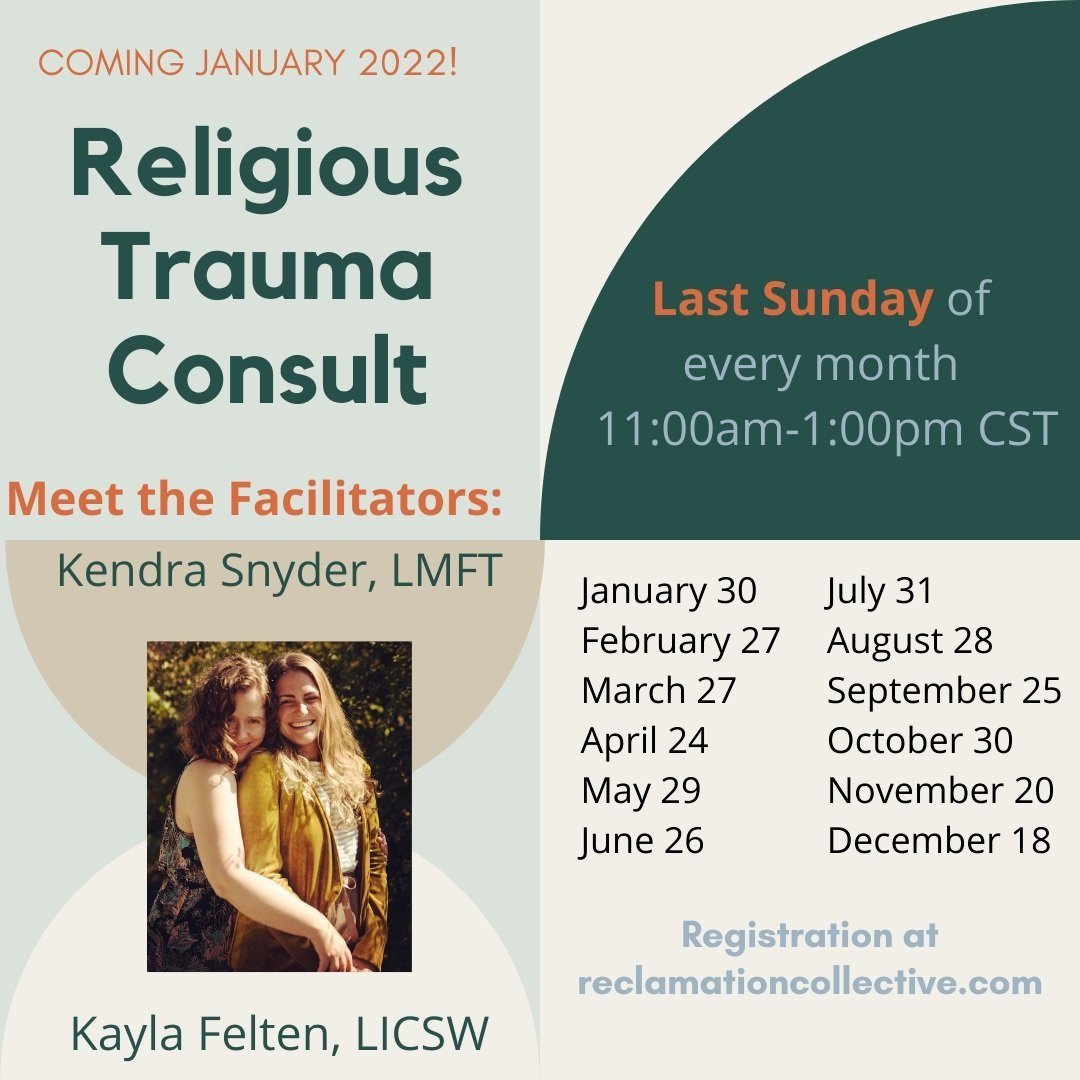 Consult with the RC — Reclamation Collective