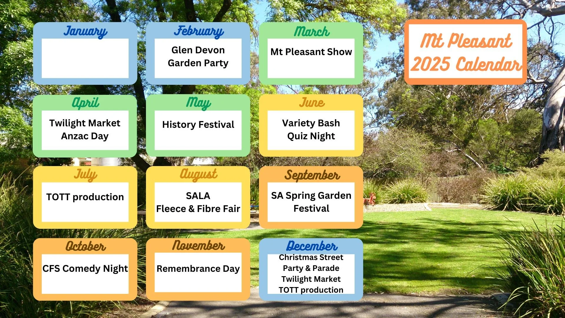 Mount Pleasant South Australia Newsletter — mpb