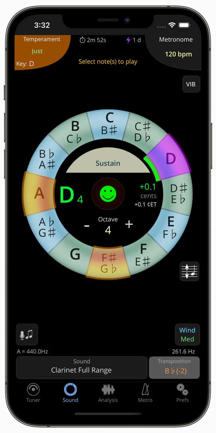 TE Tuner & Metronome for iOS/Android — TonalEnergy, Inc.