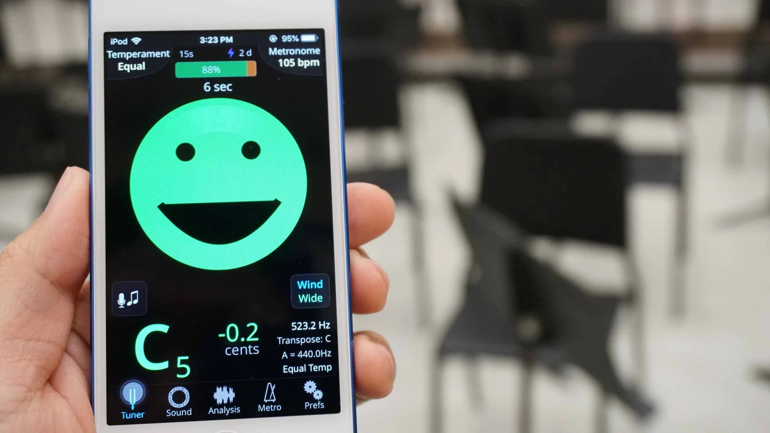 TE Tuner & Metronome for iOS/Android — TonalEnergy, Inc.