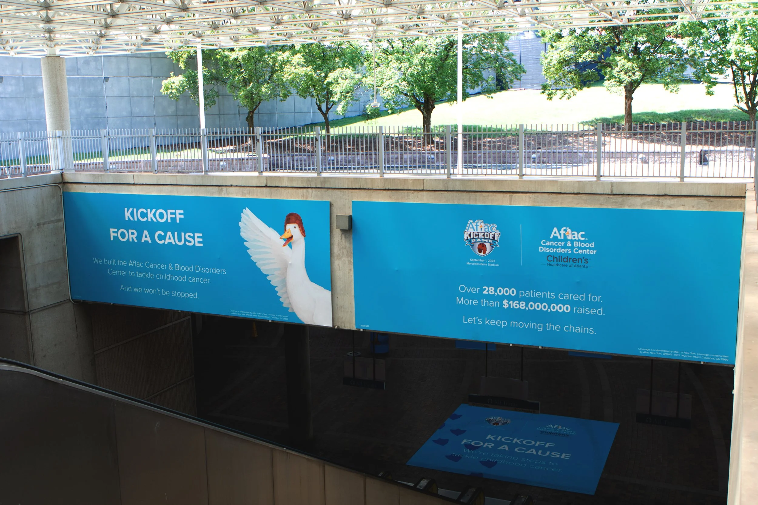 Aflac 2023 Kickoff Game OOH Campaign — Xibo Zhang