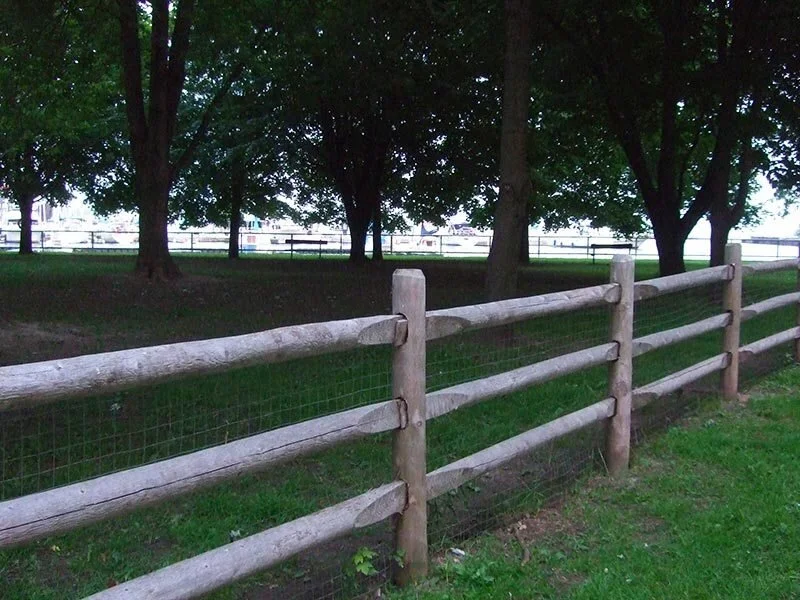 Post & Rail Fencing — Lanark Cedar