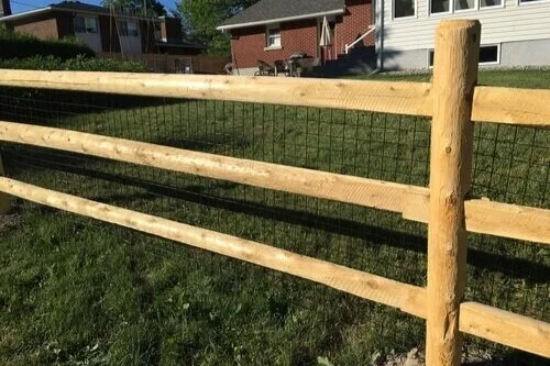 Paddle-Style Fencing — Lanark Cedar