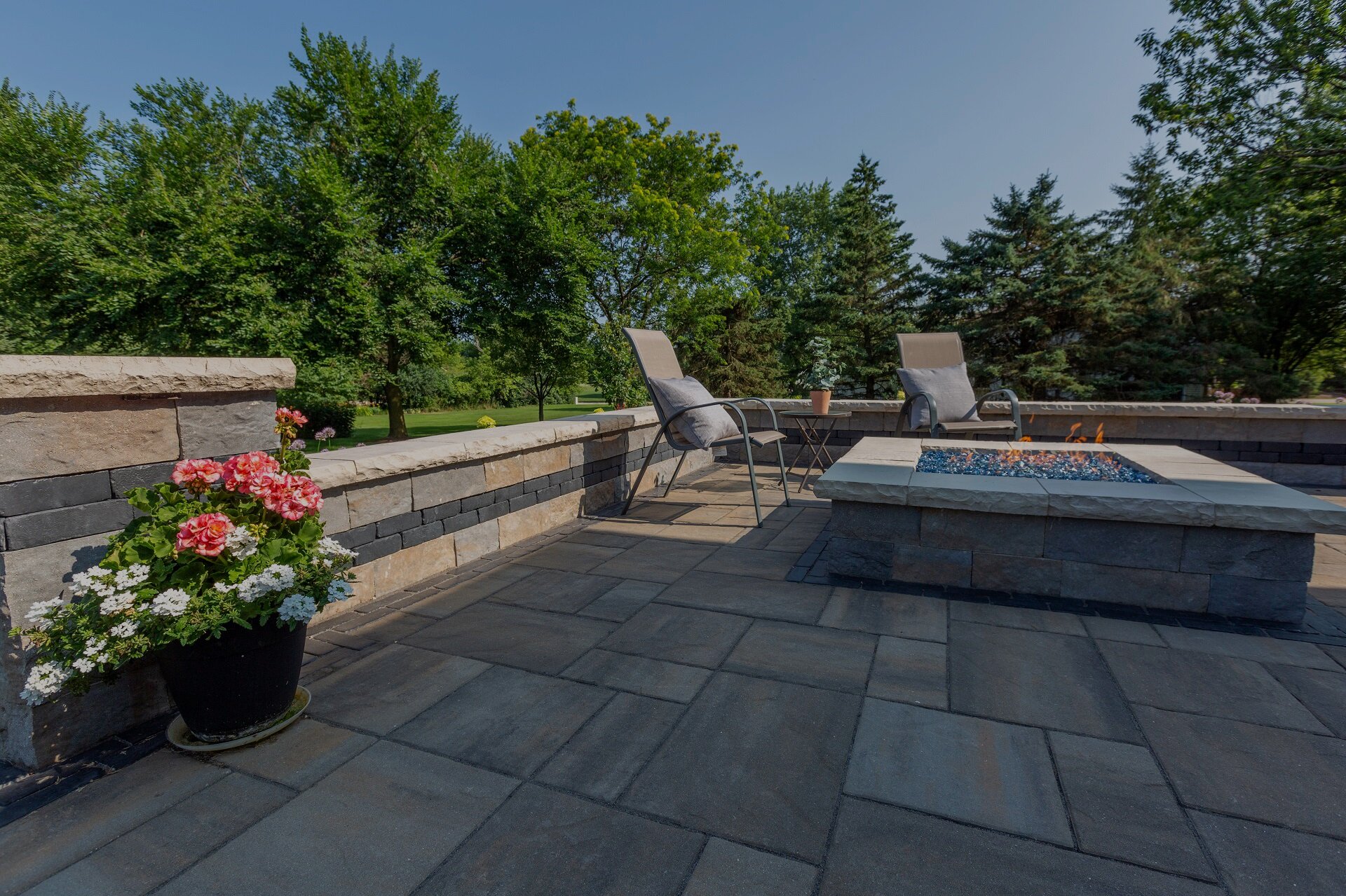 Hardscape Installations in Batavia IL - Paver Patio, Outdoor Fireplace ...