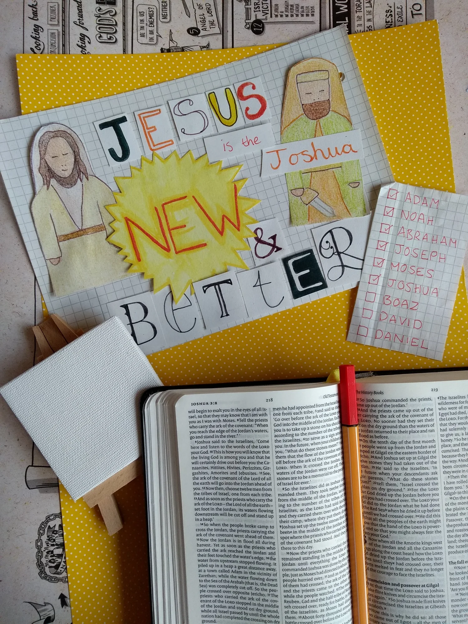 06 Jesus is the New and Better Joshua — The Disorganised Sunday School Blog