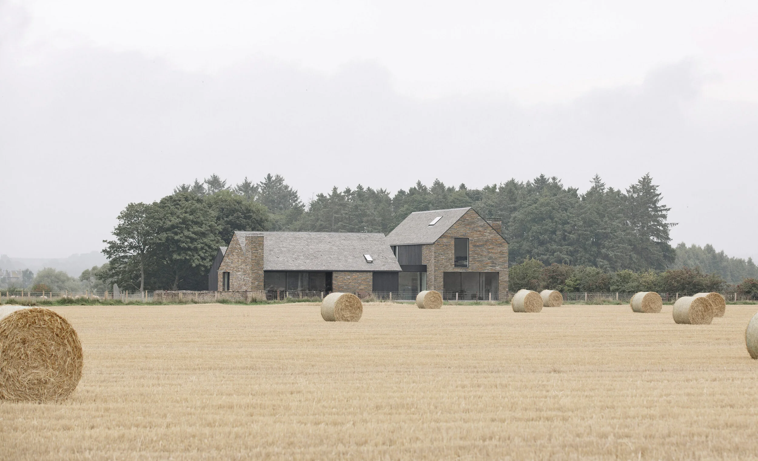 A new-build farmhouse in the Scottish countryside — Baillie Baillie ...