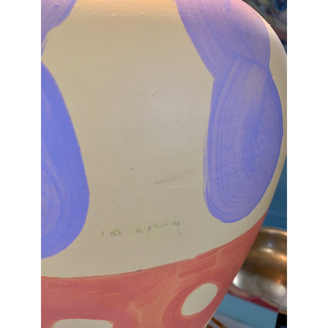Vintage Yves Klein Blue Pottery Lamps, Pair — Dressing Rooms Interiors ...