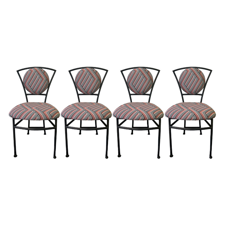 Vintage Ironmasters Chairs, Set of 5 — Dressing Rooms Interiors Studio