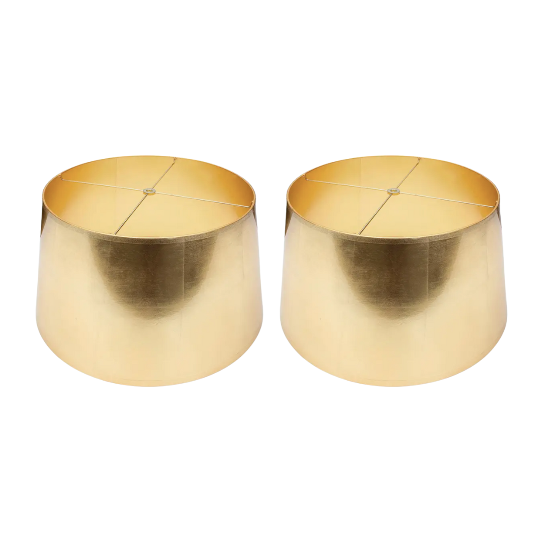 DRIS Persimmon Lacquer Drum Shade — Dressing Rooms Interiors Studio