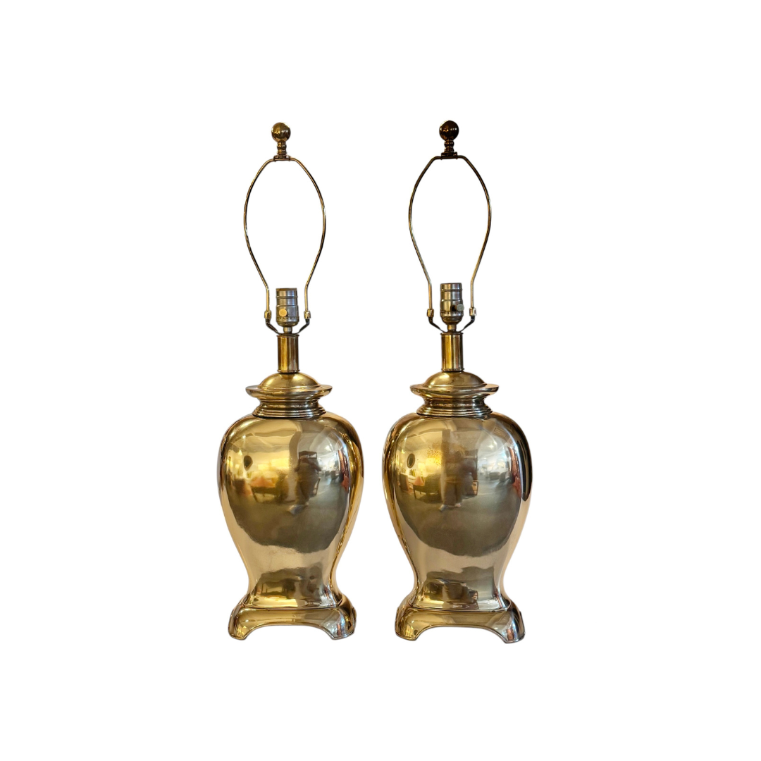 Vintage Yves Klein Blue Pottery Lamps, Pair — Dressing Rooms Interiors ...