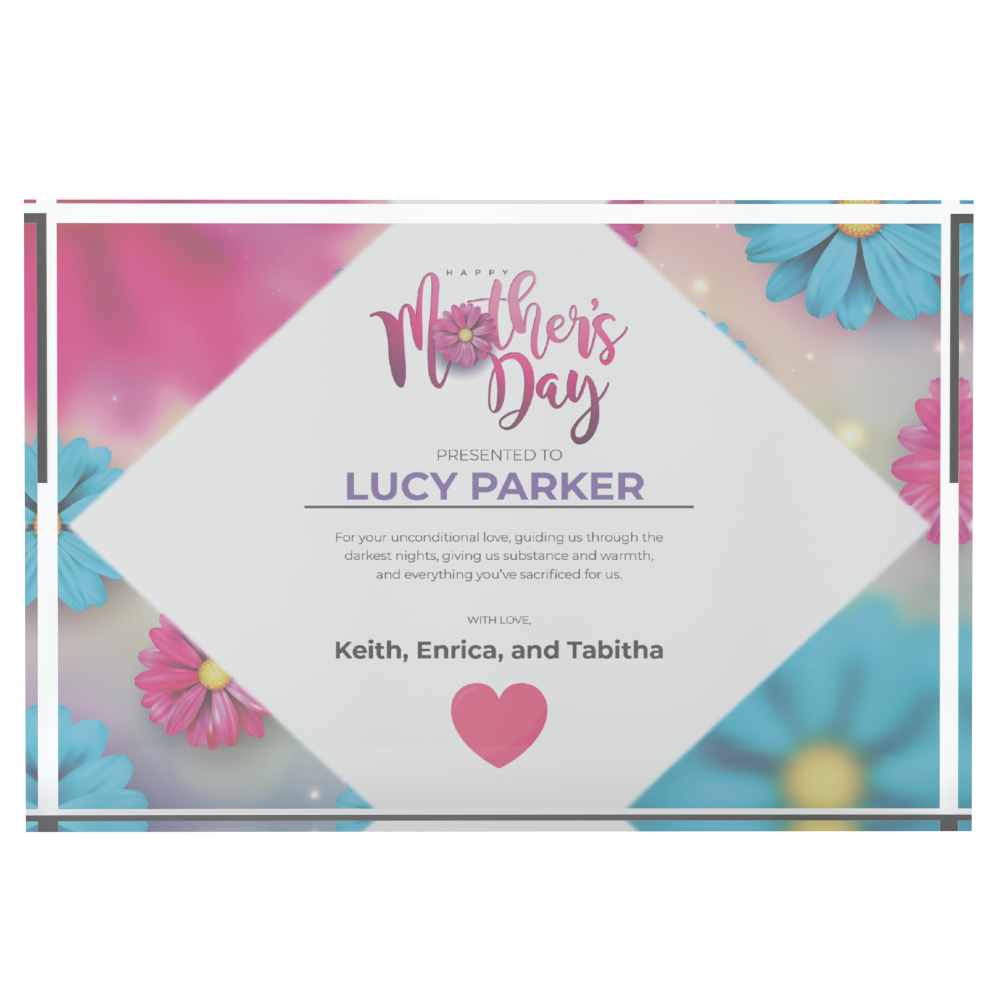 Mothers Day Award — LulaRose | Acrylic Displays | Customized Coins and ...