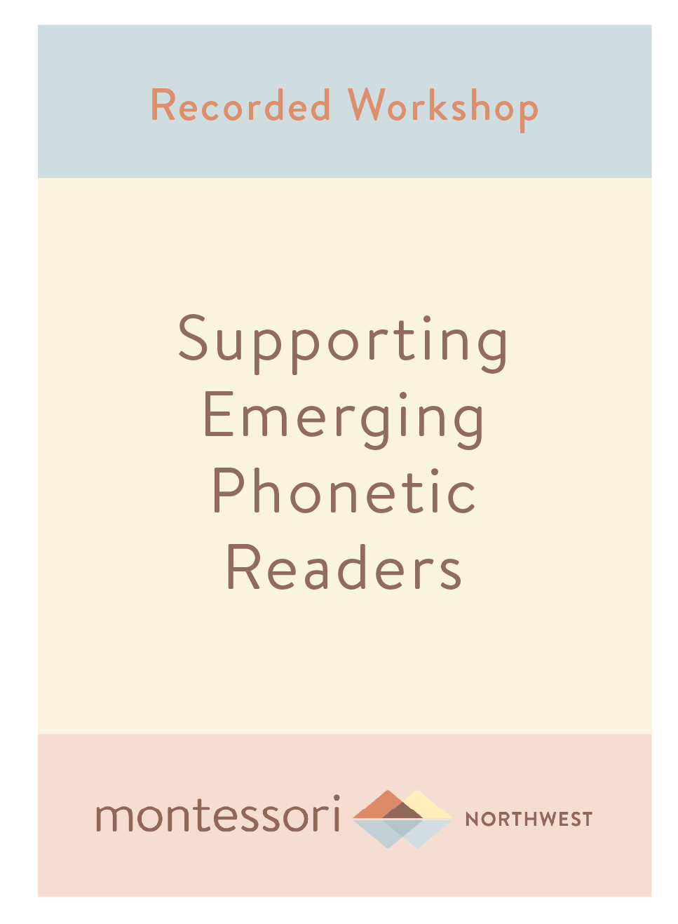 Recorded Workshop – Zoom In...The Moveable Alphabet — Montessori Northwest