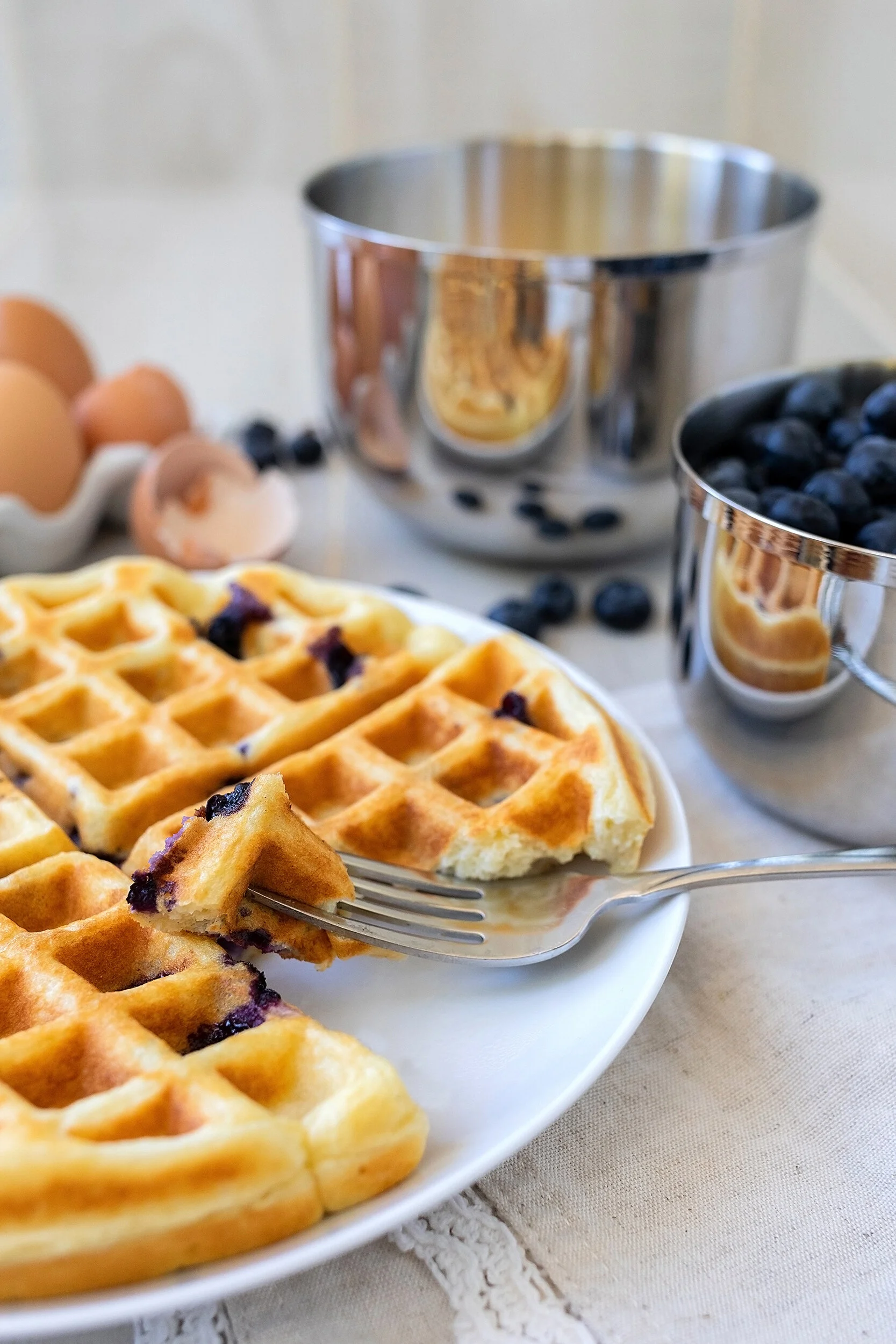 Gluten Free Waffles — PEAS & PIXELS