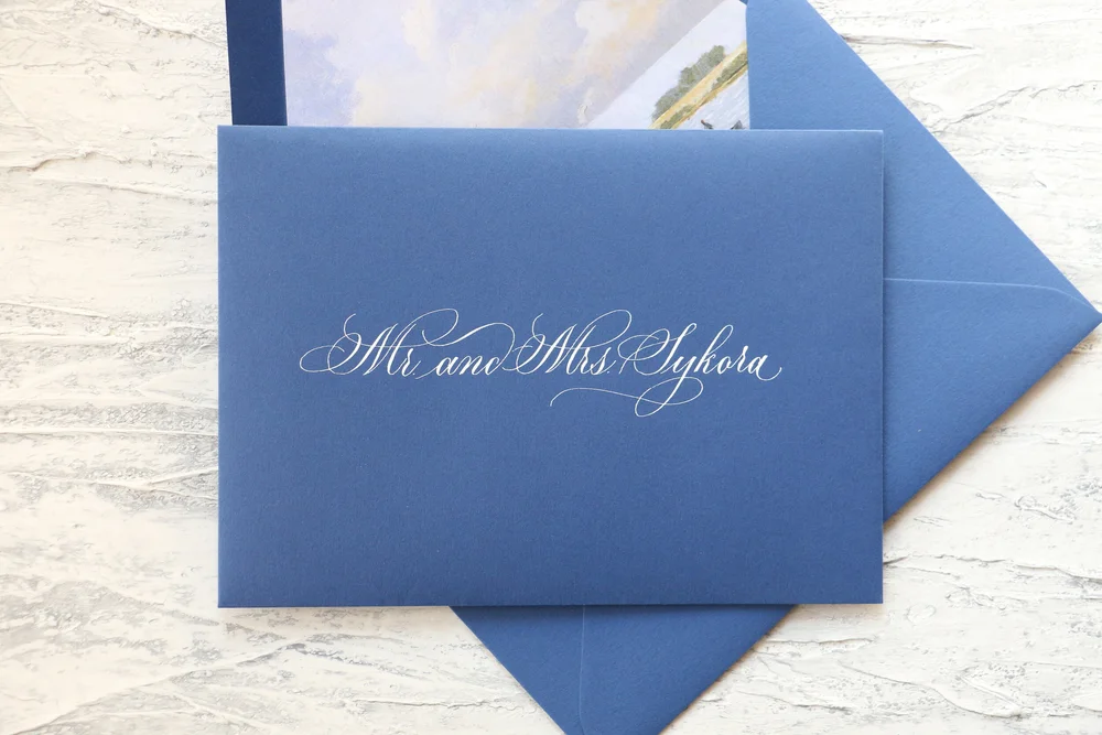WEDDING INVITATIONS — Cotton and Cursive