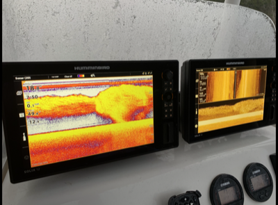 How To Read Your Fish Finder Graph — Jeff Blair Striper Guides - Lake ...