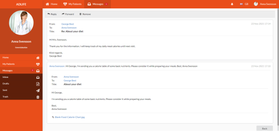Personalised Care Plan Management Platform — ADLIFE Project