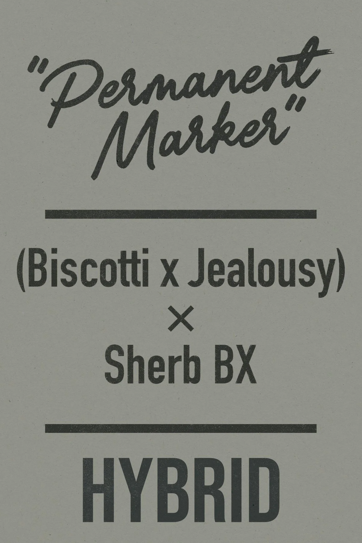 PERMANENT MARKER — K SAVAGE SUPPLY CO.