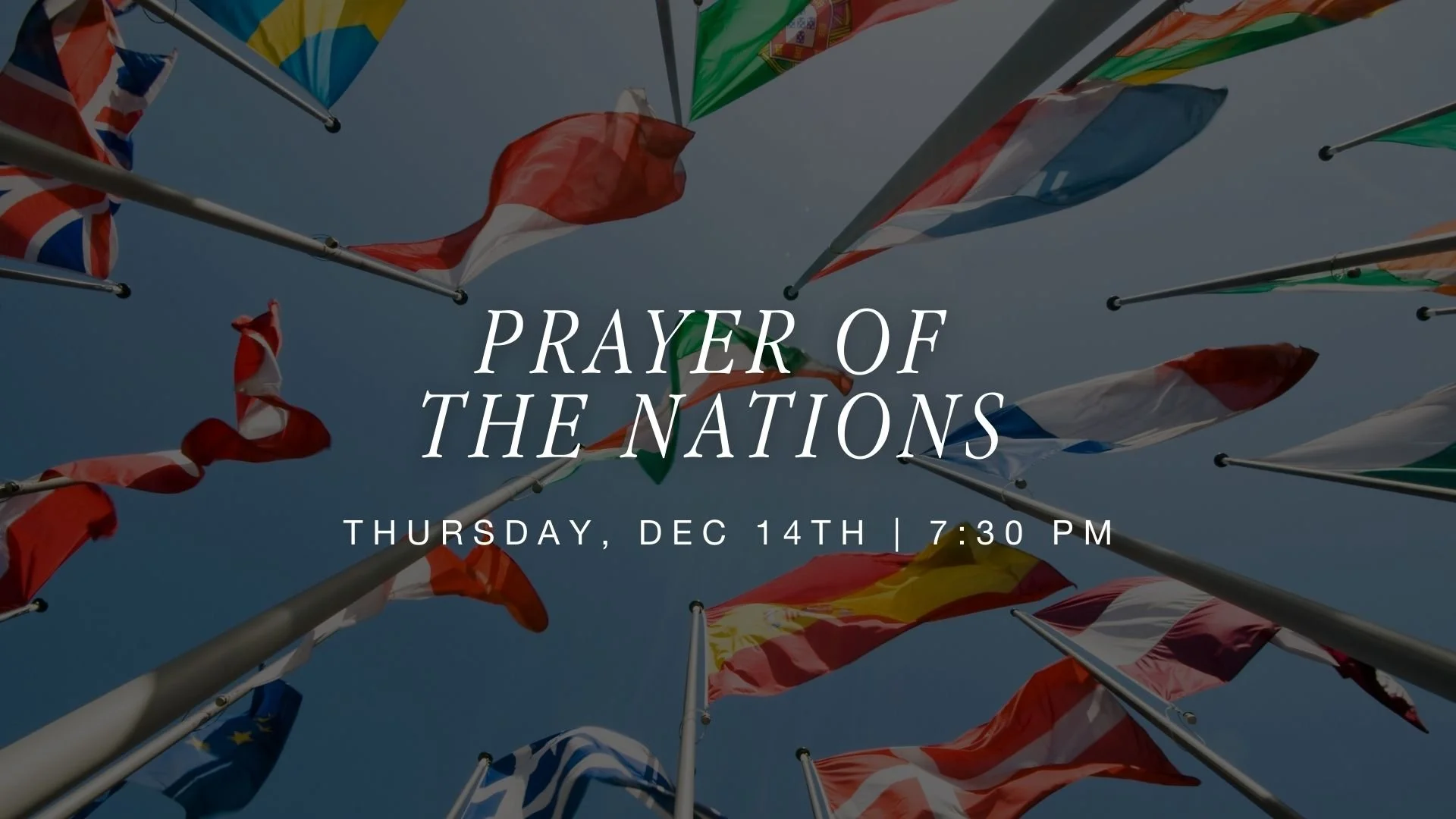 Prayer of the Nations — Dwelling Place Anaheim