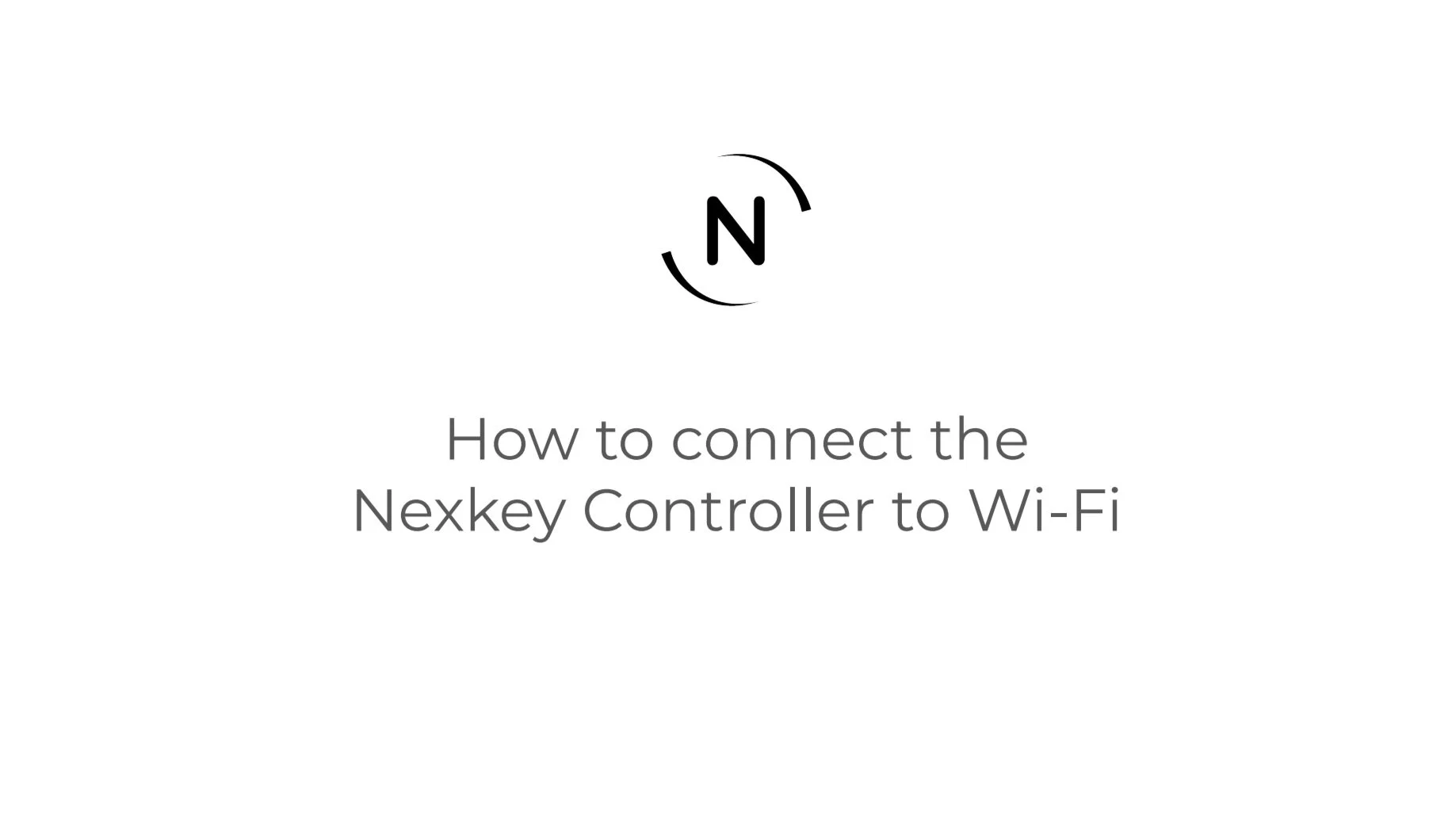 Wifi — Nexkey
