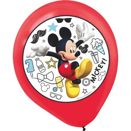 Mickey and the Roadster Racers 12" Latex Balloons (5ct.) — Party Time ...