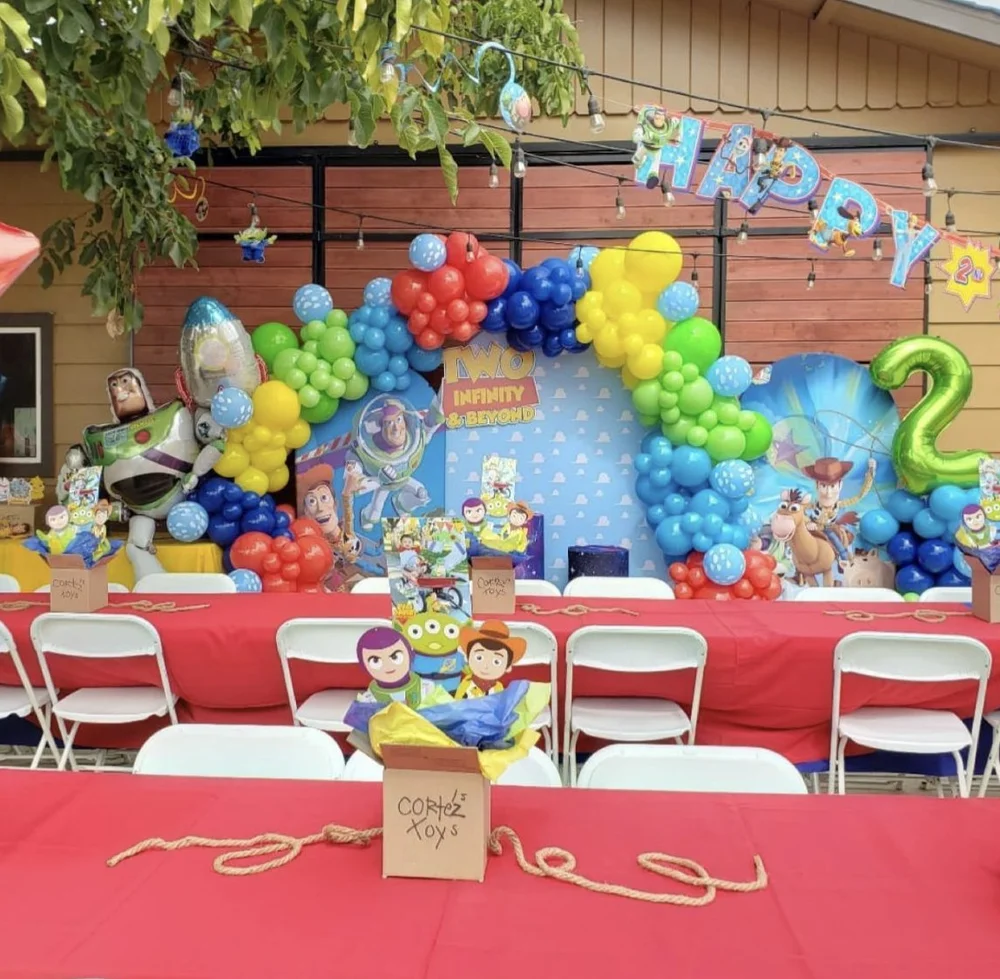 Breathtaking Balloon Arch and Backdrop Services in Hayward | Party Time ...