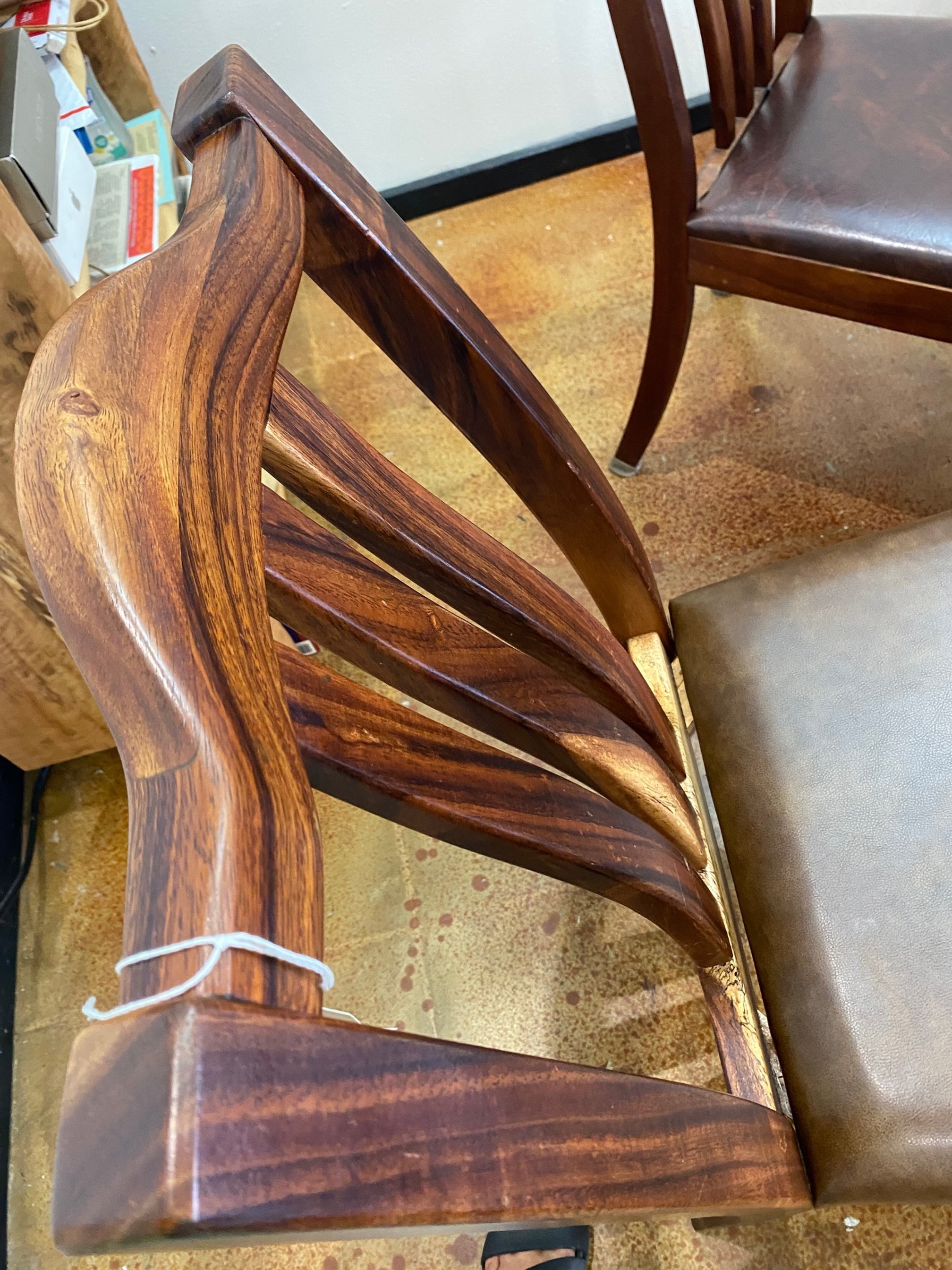 Rocking Chair, Liliuokalani Style in Mango wood — RK Woods Crafted in ...