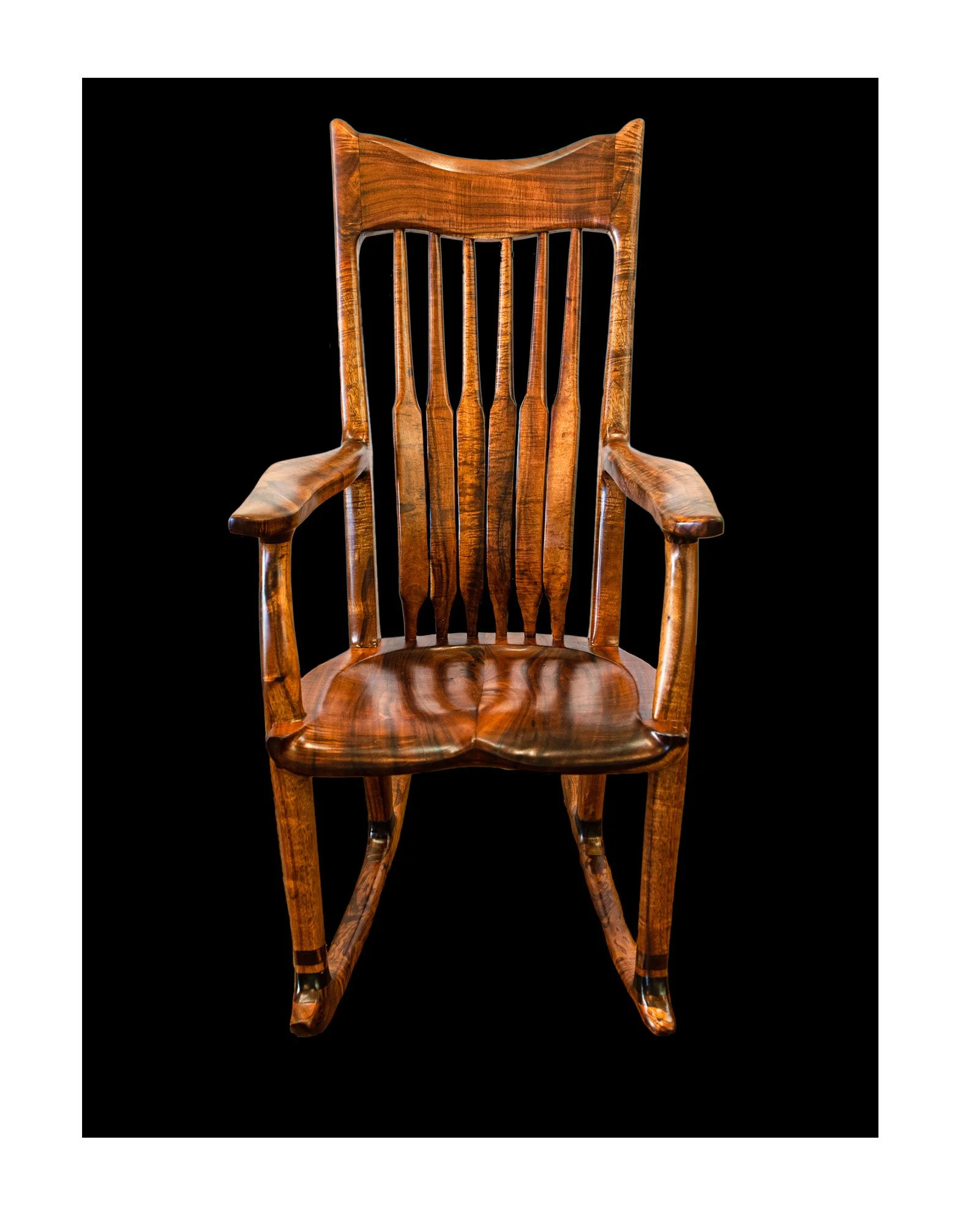 Mango Rocking Chair — RK Woods Crafted in Hawaii